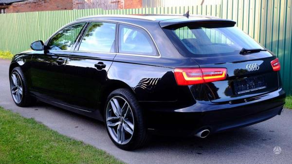 Melns Audi A6 2013 Marijampole, ar dzinēja tilpumu 2.97 L un nobraukumu 280 tūkst. km par 10900 €, foto 7 vietnē AUTOMOTO.COM.LV
