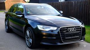 Black Audi A6 2013 in Marijampole, with an engine capacity of 2.97 L and mileage of 280 thousand km for 10900 €, photo 3 on AUTOMOTO.COM.LV