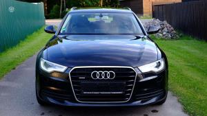 Black Audi A6 2013 in Marijampole, with an engine capacity of 2.97 L and mileage of 280 thousand km for 10900 €, photo 5 on AUTOMOTO.COM.LV