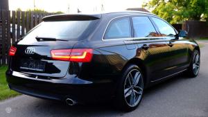 Black Audi A6 2013 in Marijampole, with an engine capacity of 2.97 L and mileage of 280 thousand km for 10900 €, photo 6 on AUTOMOTO.COM.LV