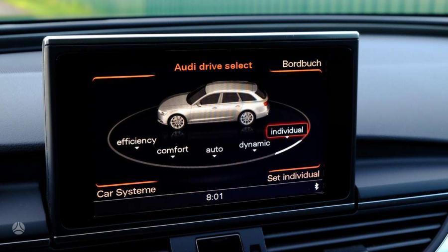 Black Audi A6 2013 in Marijampole, with an engine capacity of 2.97 L and mileage of 280 thousand km for 10900 €, photo 27 on AUTOMOTO.COM.LV