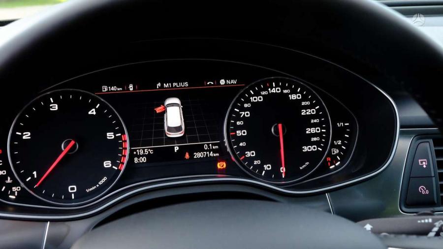 Black Audi A6 2013 in Marijampole, with an engine capacity of 2.97 L and mileage of 280 thousand km for 10900 €, photo 34 on AUTOMOTO.COM.LV