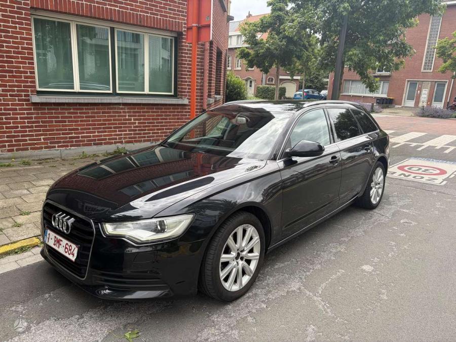 Melns Audi A6 2013 Ukmergė, ar dzinēja tilpumu 2.00 L un nobraukumu 312 tūkst. km par 6150 €, foto 1 vietnē AUTOMOTO.COM.LV