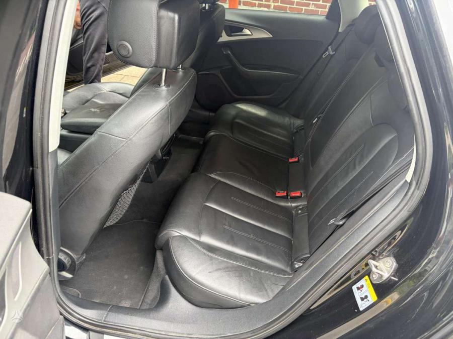 Melns Audi A6 2013 Ukmergė, ar dzinēja tilpumu 2.00 L un nobraukumu 312 tūkst. km par 6150 €, foto 9 vietnē AUTOMOTO.COM.LV