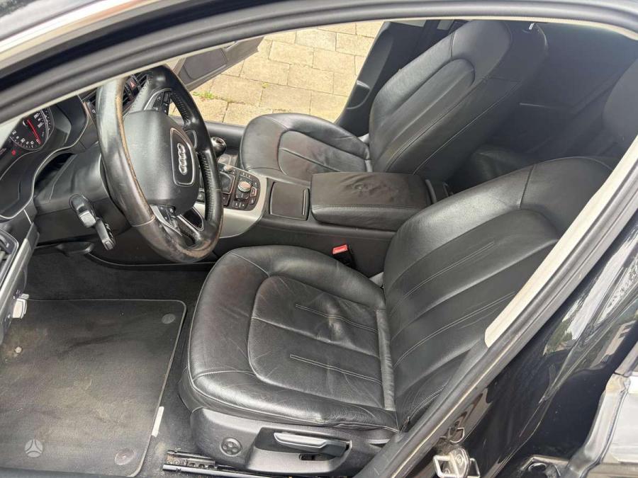 Melns Audi A6 2013 Ukmergė, ar dzinēja tilpumu 2.00 L un nobraukumu 312 tūkst. km par 6150 €, foto 10 vietnē AUTOMOTO.COM.LV