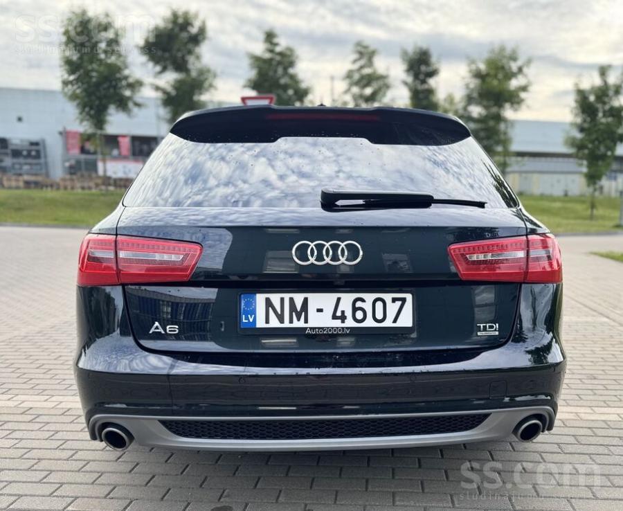 Melns Audi A6 2013 Jēkabpils, ar dzinēja tilpumu 3.00 L un nobraukumu 355 tūkst. km par 11990 €, foto 7 vietnē AUTOMOTO.COM.LV