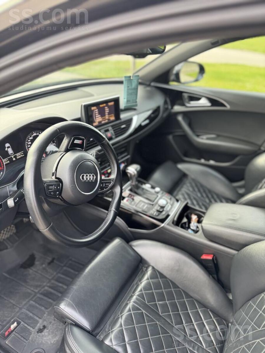 Melns Audi A6 2013 Jēkabpils, ar dzinēja tilpumu 3.00 L un nobraukumu 355 tūkst. km par 11990 €, foto 11 vietnē AUTOMOTO.COM.LV