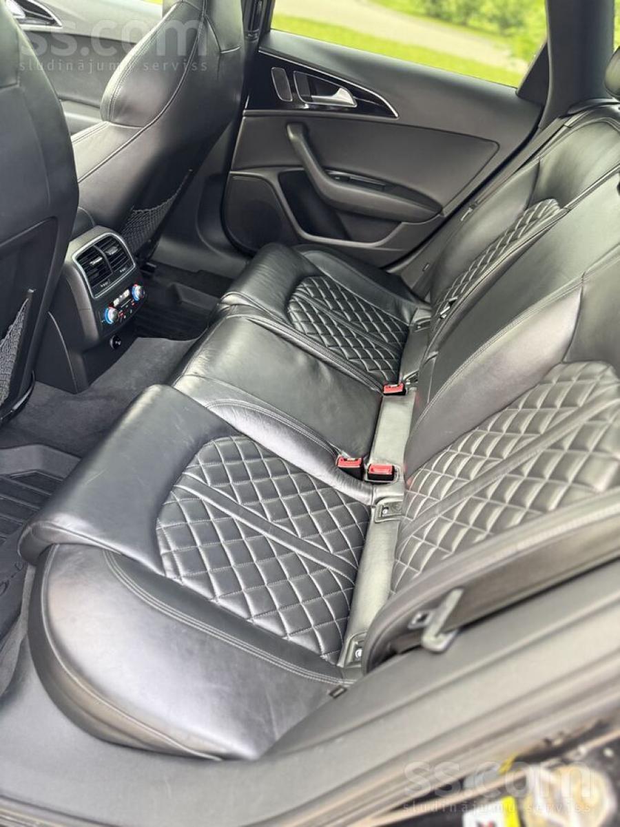 Melns Audi A6 2013 Jēkabpils, ar dzinēja tilpumu 3.00 L un nobraukumu 355 tūkst. km par 11990 €, foto 12 vietnē AUTOMOTO.COM.LV