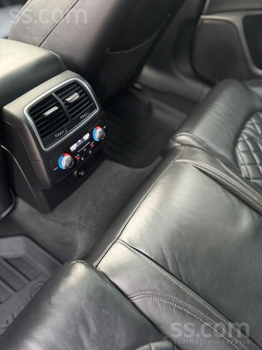 Melns Audi A6 2013 Jēkabpils, ar dzinēja tilpumu 3.00 L un nobraukumu 355 tūkst. km par 11990 €, foto 13 vietnē AUTOMOTO.COM.LV
