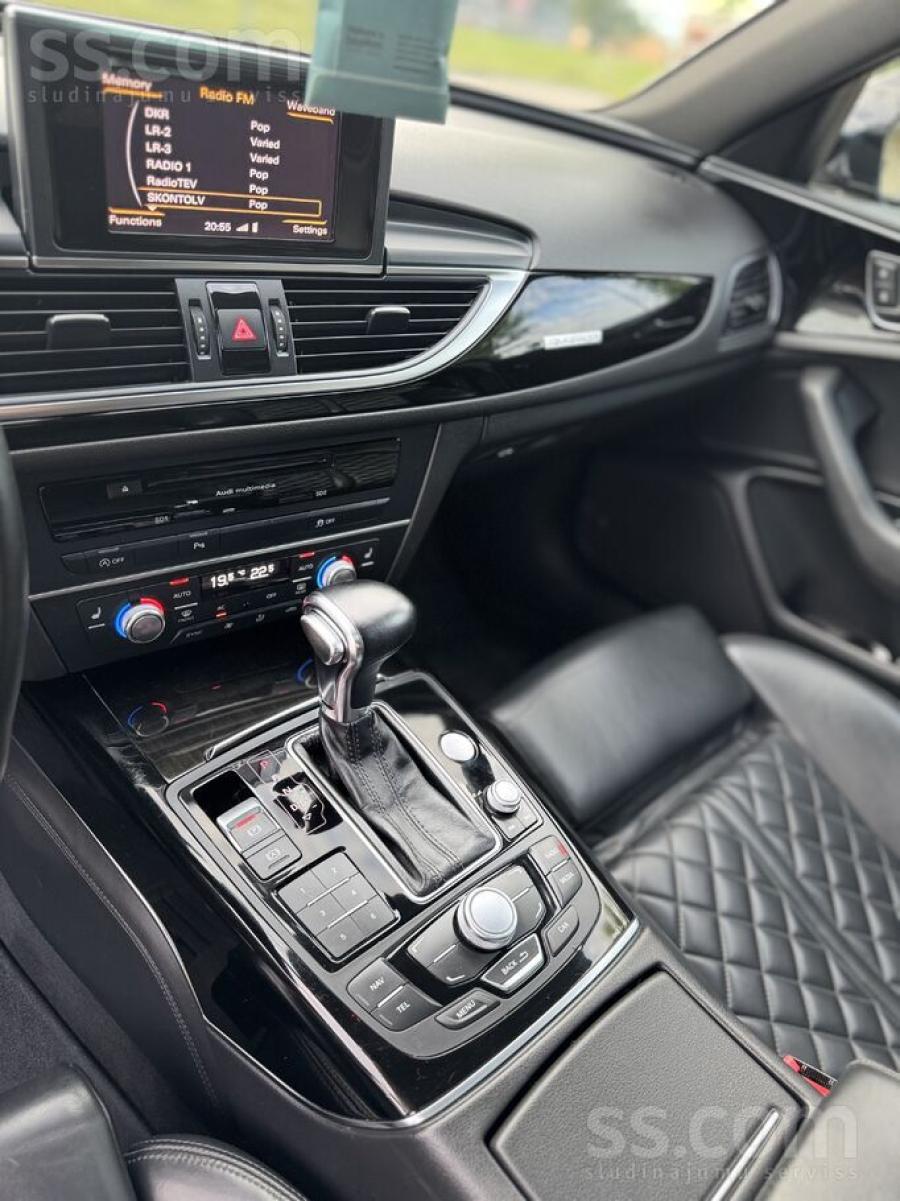 Melns Audi A6 2013 Jēkabpils, ar dzinēja tilpumu 3.00 L un nobraukumu 355 tūkst. km par 11990 €, foto 14 vietnē AUTOMOTO.COM.LV