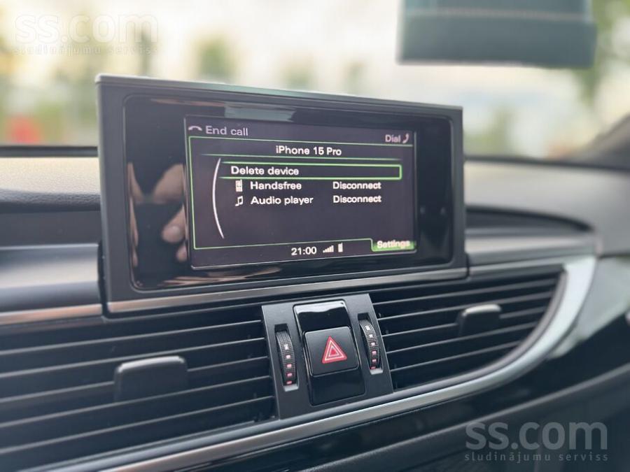 Melns Audi A6 2013 Jēkabpils, ar dzinēja tilpumu 3.00 L un nobraukumu 355 tūkst. km par 11990 €, foto 20 vietnē AUTOMOTO.COM.LV
