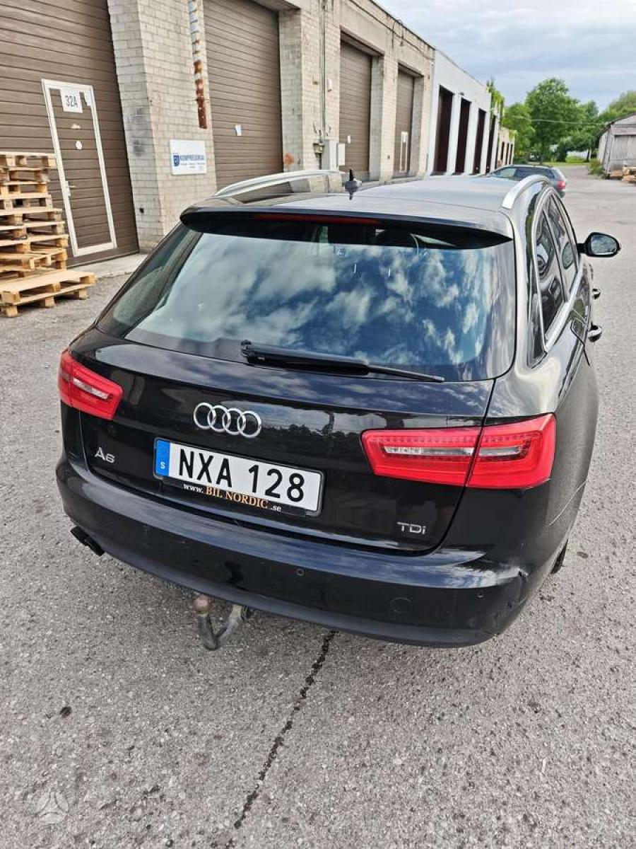Melns Audi A6 2013 Klaipėda, ar dzinēja tilpumu 1.97 L un nobraukumu 311 tūkst. km par 6000 €, foto 5 vietnē AUTOMOTO.COM.LV