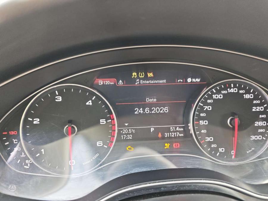 Melns Audi A6 2013 Klaipėda, ar dzinēja tilpumu 1.97 L un nobraukumu 311 tūkst. km par 6000 €, foto 18 vietnē AUTOMOTO.COM.LV