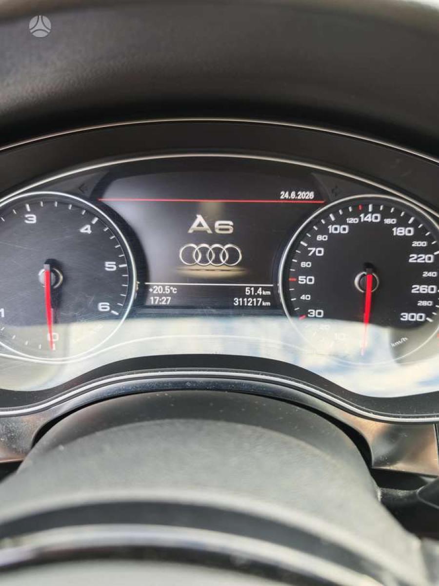 Melns Audi A6 2013 Klaipėda, ar dzinēja tilpumu 1.97 L un nobraukumu 311 tūkst. km par 6000 €, foto 19 vietnē AUTOMOTO.COM.LV