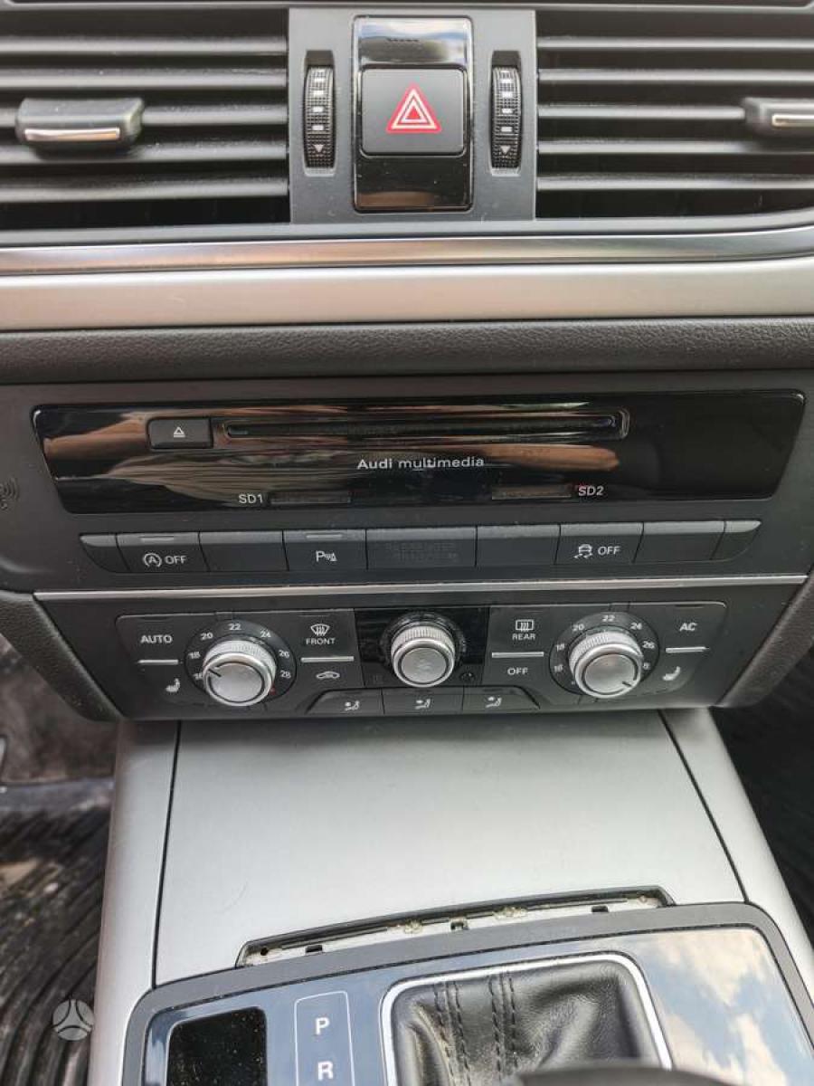 Melns Audi A6 2013 Klaipėda, ar dzinēja tilpumu 1.97 L un nobraukumu 311 tūkst. km par 6000 €, foto 23 vietnē AUTOMOTO.COM.LV