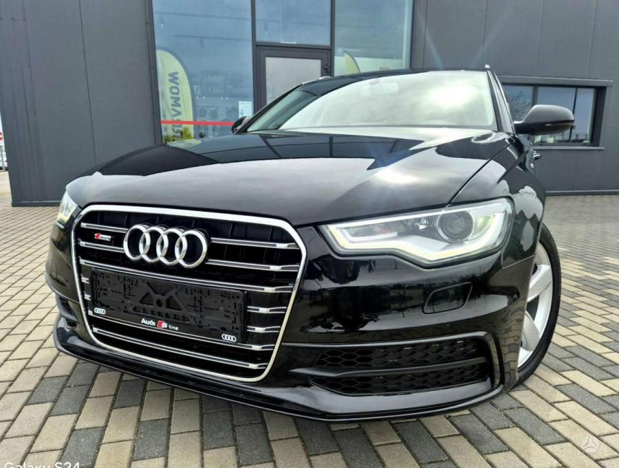 Black Audi A6 2013 in Siauliai, with an engine capacity of 3.00 L and mileage of 212 thousand km for 10350 €, photo 3 on AUTOMOTO.COM.LV