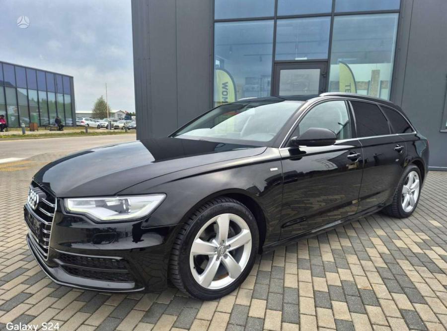 Black Audi A6 2013 in Siauliai, with an engine capacity of 3.00 L and mileage of 212 thousand km for 10350 €, photo 6 on AUTOMOTO.COM.LV