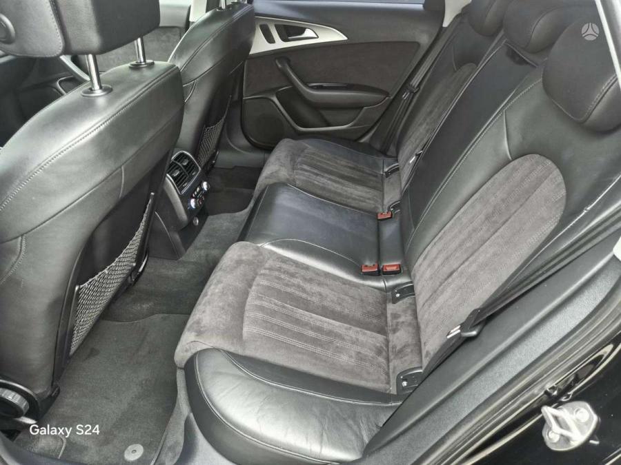 Black Audi A6 2013 in Siauliai, with an engine capacity of 3.00 L and mileage of 212 thousand km for 10350 €, photo 21 on AUTOMOTO.COM.LV