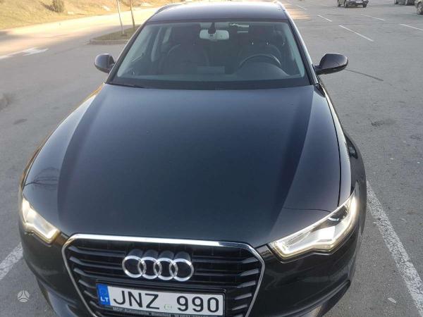 Black Audi A6 2013 in Klaipeda, with an engine capacity of 2.97 L and mileage of 261 thousand km for 7500 €, photo 1 on AUTOMOTO.COM.LV