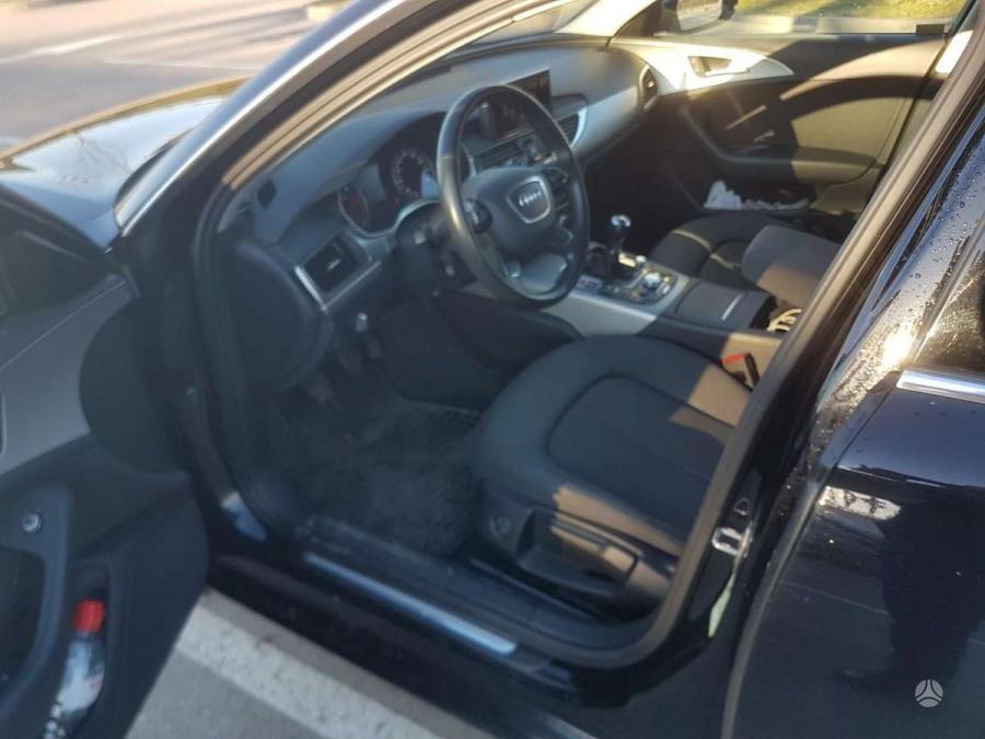 Black Audi A6 2013 in Klaipeda, with an engine capacity of 2.97 L and mileage of 261 thousand km for 7500 €, photo 3 on AUTOMOTO.COM.LV