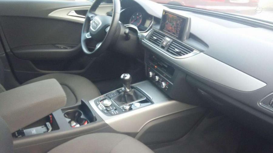 Black Audi A6 2013 in Klaipeda, with an engine capacity of 2.97 L and mileage of 261 thousand km for 7500 €, photo 6 on AUTOMOTO.COM.LV
