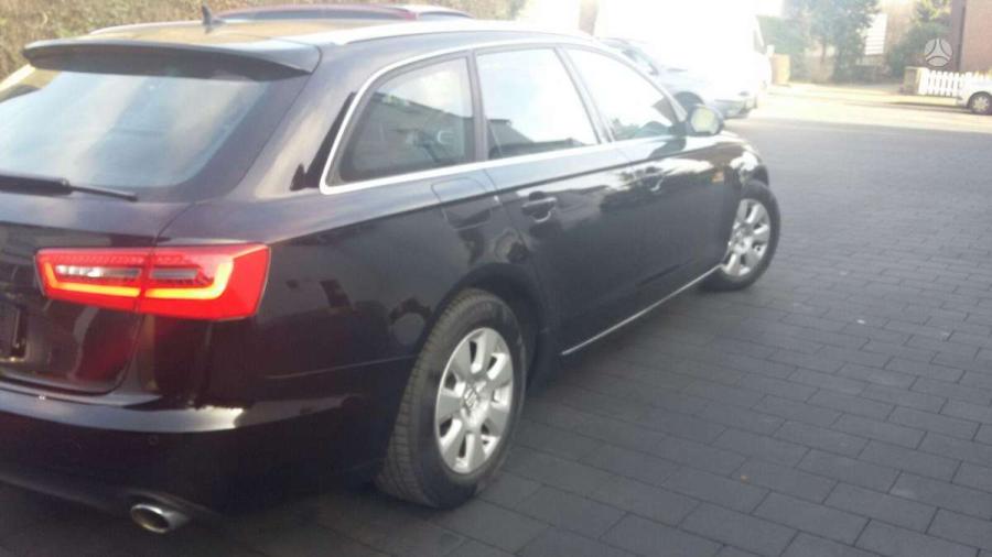Black Audi A6 2013 in Klaipeda, with an engine capacity of 2.97 L and mileage of 261 thousand km for 7500 €, photo 10 on AUTOMOTO.COM.LV