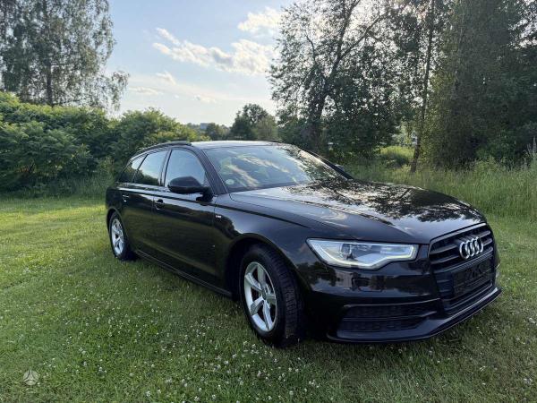 Black Audi A6 2013 in Utena, with an engine capacity of 2.97 L and mileage of 271 thousand km for 10500 €, photo 3 on AUTOMOTO.COM.LV