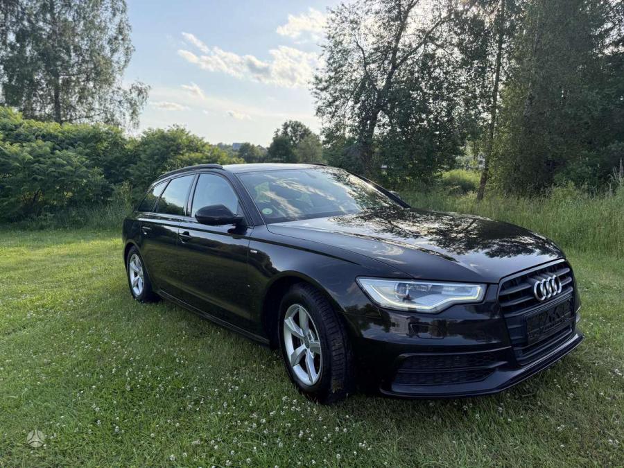 Black Audi A6 2013 in Utena, with an engine capacity of 2.97 L and mileage of 271 thousand km for 10500 €, photo 4 on AUTOMOTO.COM.LV
