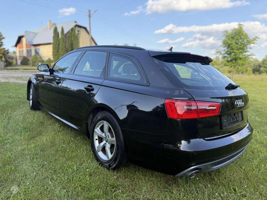 Black Audi A6 2013 in Utena, with an engine capacity of 2.97 L and mileage of 271 thousand km for 10500 €, photo 7 on AUTOMOTO.COM.LV