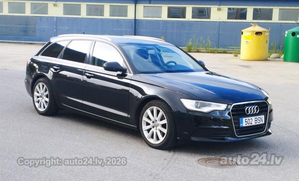 Melns Audi A6 2013 Tartu, ar dzinēja tilpumu 2.00 L un nobraukumu 355 tūkst. km par 6900 €, foto 1 vietnē AUTOMOTO.COM.LV