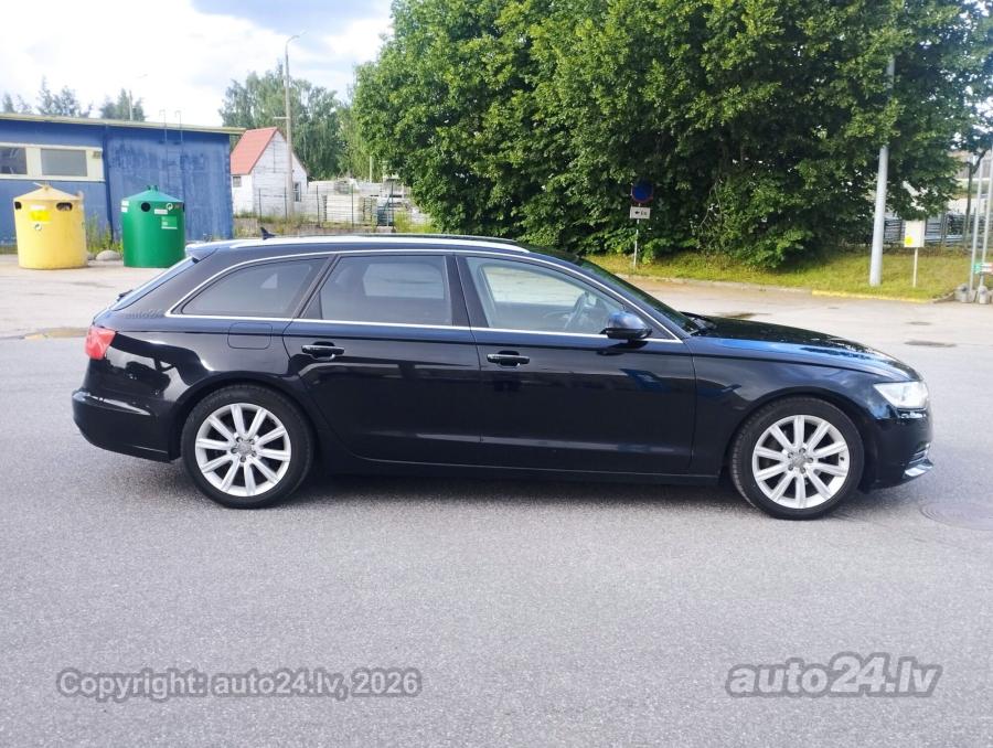 Black Audi A6 2013 in Tartu, with an engine capacity of 2.00 L and mileage of 355 thousand km for 6900 €, photo 5 on AUTOMOTO.COM.LV