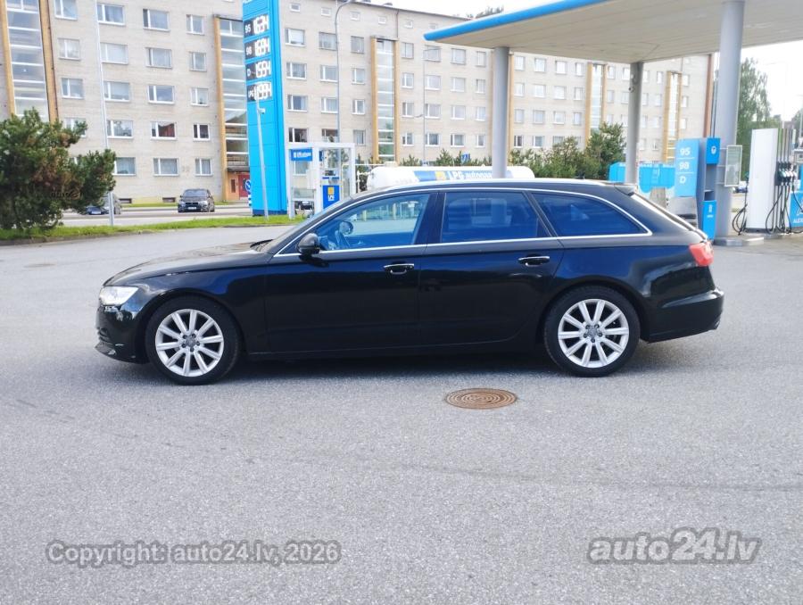 Black Audi A6 2013 in Tartu, with an engine capacity of 2.00 L and mileage of 355 thousand km for 6900 €, photo 6 on AUTOMOTO.COM.LV