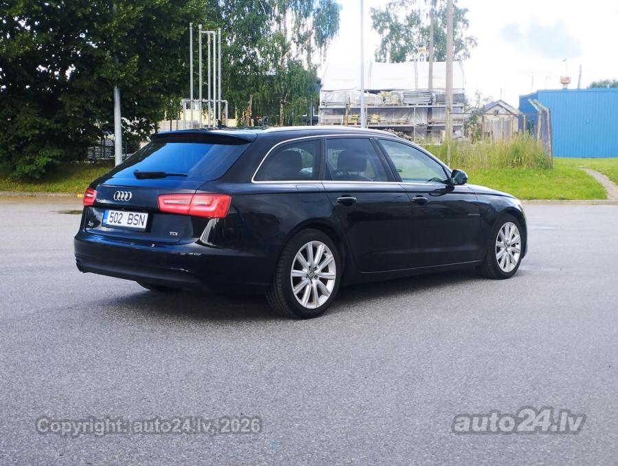 Black Audi A6 2013 in Tartu, with an engine capacity of 2.00 L and mileage of 355 thousand km for 6900 €, photo 7 on AUTOMOTO.COM.LV