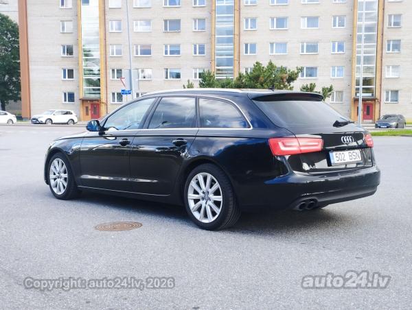 Black Audi A6 2013 in Tartu, with an engine capacity of 2.00 L and mileage of 355 thousand km for 6900 €, photo 8 on AUTOMOTO.COM.LV