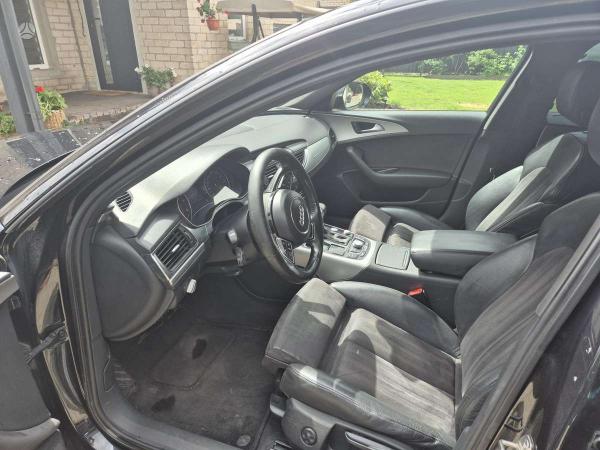 Melns Audi A6 2013 Šauļi, ar dzinēja tilpumu 2.97 L un nobraukumu 369 tūkst. km par 9700 €, foto 6 vietnē AUTOMOTO.COM.LV