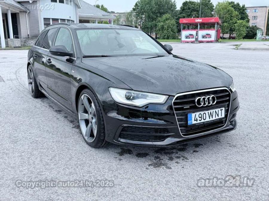 Black Audi A6 2013 in Johvi, with an engine capacity of 2.00 L and mileage of 0 thousand km for 8900 €, photo 1 on AUTOMOTO.COM.LV