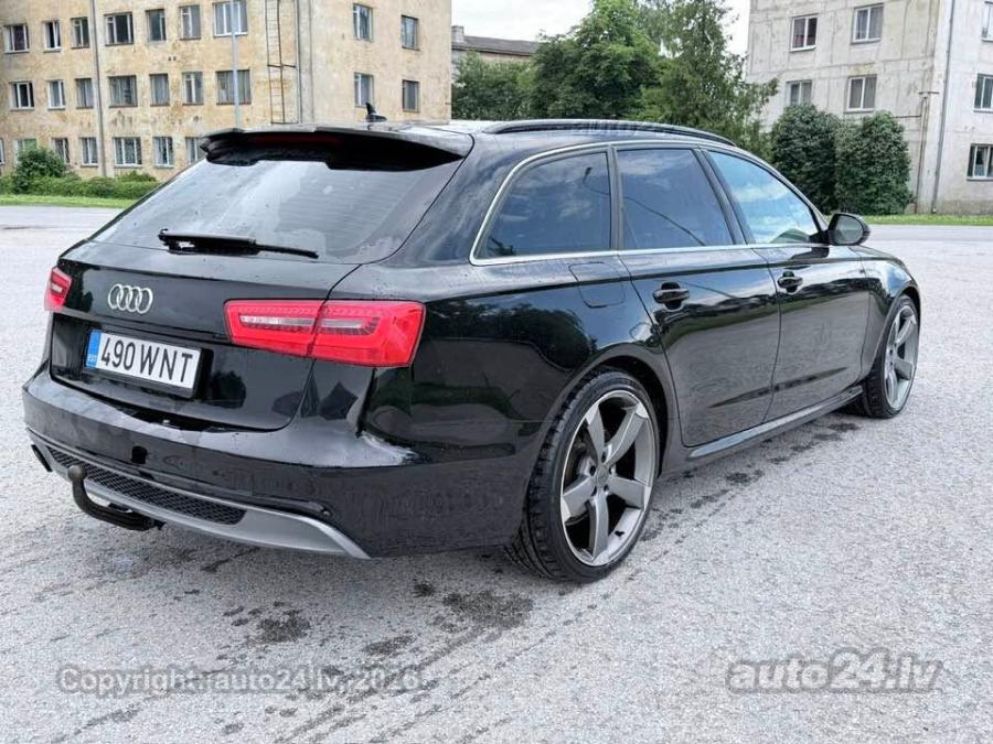 Black Audi A6 2013 in Johvi, with an engine capacity of 2.00 L and mileage of 0 thousand km for 8900 €, photo 5 on AUTOMOTO.COM.LV