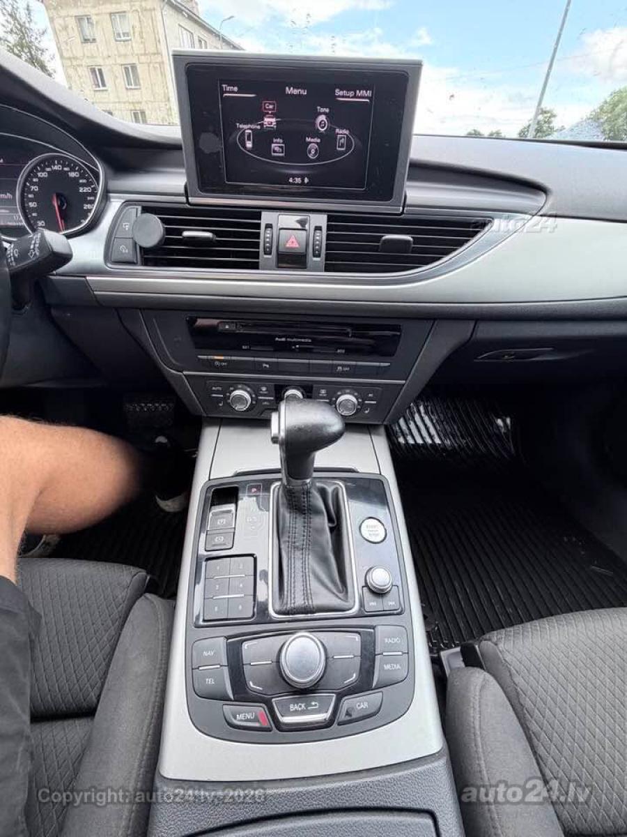 Black Audi A6 2013 in Johvi, with an engine capacity of 2.00 L and mileage of 0 thousand km for 8900 €, photo 12 on AUTOMOTO.COM.LV