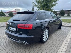 Melns Audi A6 2013 Jēkabpils, ar dzinēja tilpumu 3.00 L un nobraukumu 357 tūkst. km par 10490 €, foto 5 vietnē AUTOMOTO.COM.LV