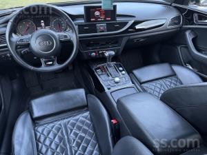 Melns Audi A6 2013 Jēkabpils, ar dzinēja tilpumu 3.00 L un nobraukumu 357 tūkst. km par 10490 €, foto 7 vietnē AUTOMOTO.COM.LV