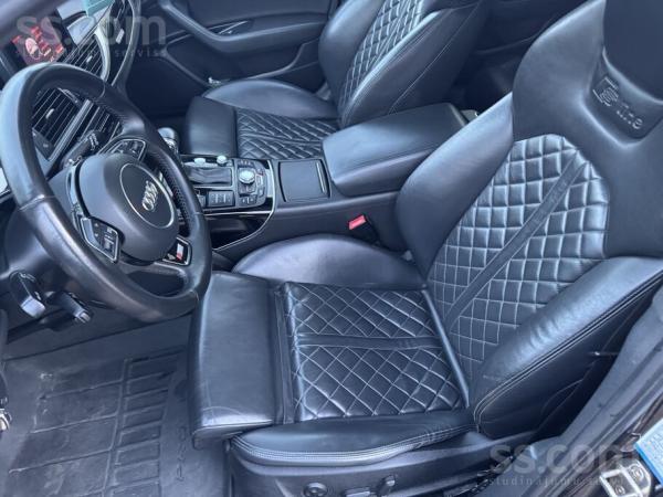 Black Audi A6 2013 in Jekabpils, with an engine capacity of 3.00 L and mileage of 357 thousand km for 10490 €, photo 9 on AUTOMOTO.COM.LV