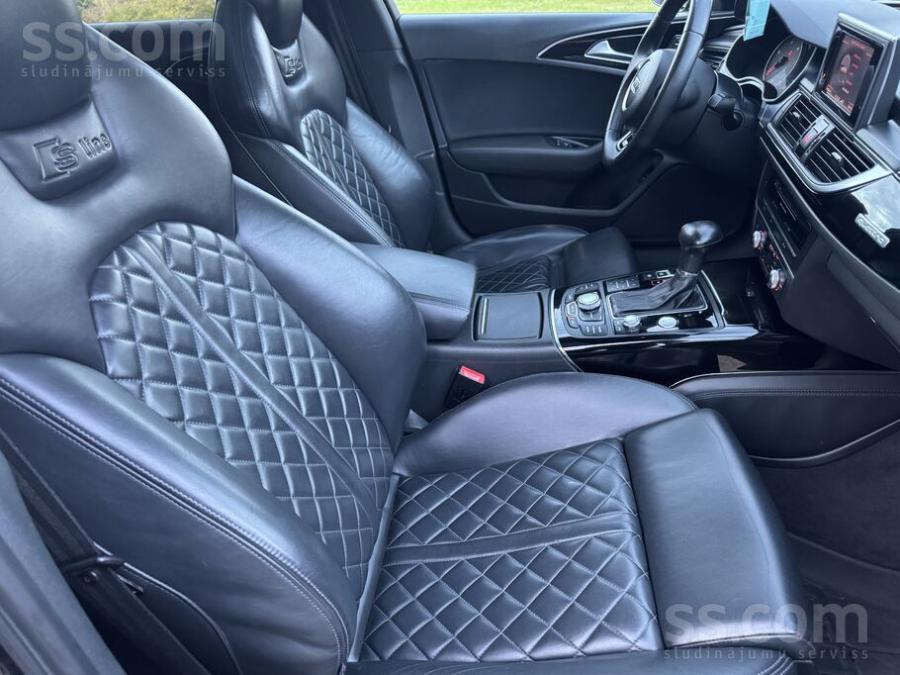 Melns Audi A6 2013 Jēkabpils, ar dzinēja tilpumu 3.00 L un nobraukumu 357 tūkst. km par 10490 €, foto 11 vietnē AUTOMOTO.COM.LV