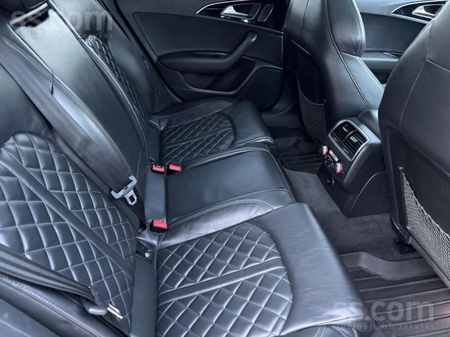 Melns Audi A6 2013 Jēkabpils, ar dzinēja tilpumu 3.00 L un nobraukumu 357 tūkst. km par 10490 €, foto 12 vietnē AUTOMOTO.COM.LV