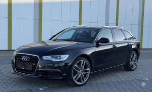 Black Audi A6 2013 in Raseiniai, with an engine capacity of 3.00 L and mileage of 272 thousand km for 9650 €, photo 5 on AUTOMOTO.COM.LV