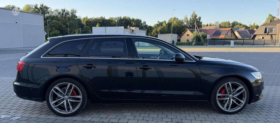 Black Audi A6 2013 in Raseiniai, with an engine capacity of 3.00 L and mileage of 272 thousand km for 9650 €, photo 9 on AUTOMOTO.COM.LV