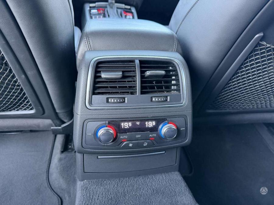 Black Audi A6 2013 in Raseiniai, with an engine capacity of 3.00 L and mileage of 272 thousand km for 9650 €, photo 21 on AUTOMOTO.COM.LV