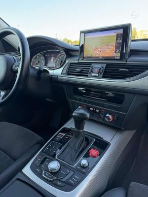 Black Audi A6 2013 in Raseiniai, with an engine capacity of 3.00 L and mileage of 272 thousand km for 9650 €, photo 24 on AUTOMOTO.COM.LV