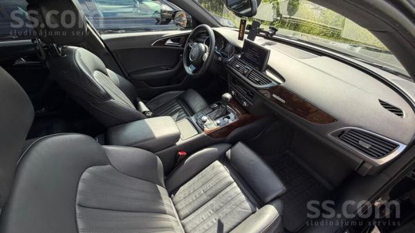 Melns Audi A6 2013 Rīga, ar dzinēja tilpumu 3.00 L un nobraukumu 271 tūkst. km par 12800 €, foto 7 vietnē AUTOMOTO.COM.LV