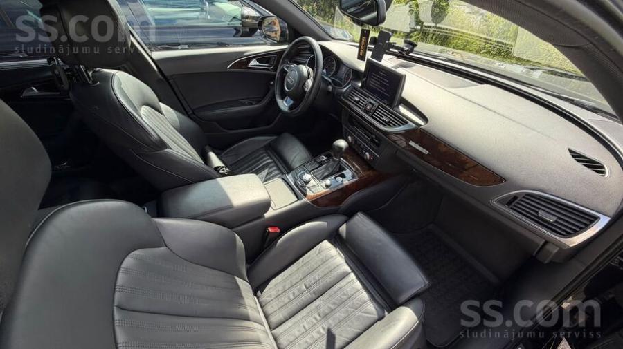 Melns Audi A6 2013 Rīga, ar dzinēja tilpumu 3.00 L un nobraukumu 271 tūkst. km par 12800 €, foto 8 vietnē AUTOMOTO.COM.LV