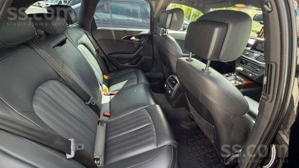 Melns Audi A6 2013 Rīga, ar dzinēja tilpumu 3.00 L un nobraukumu 271 tūkst. km par 12800 €, foto 8 vietnē AUTOMOTO.COM.LV
